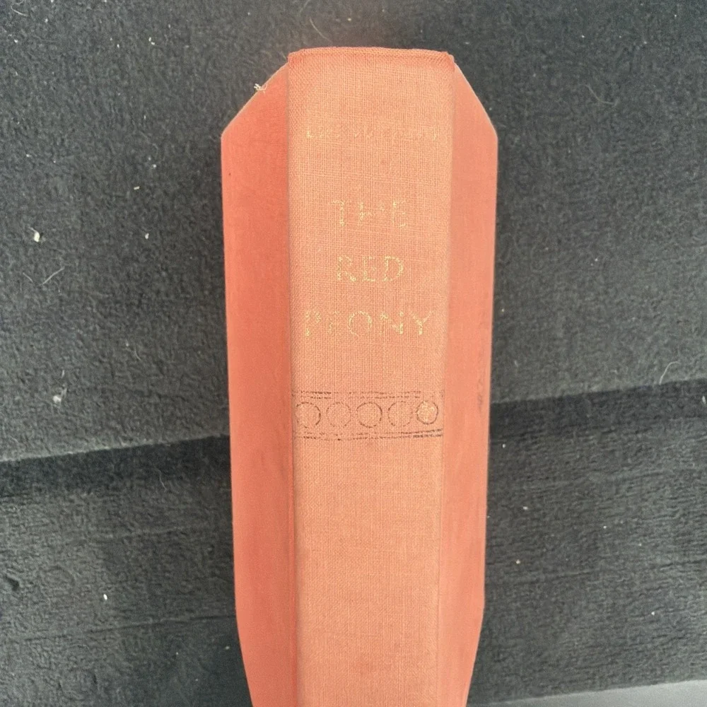 Art | The Red Peony 1st Edition 2nd Printing 1961 Lin Yutang Novel ...